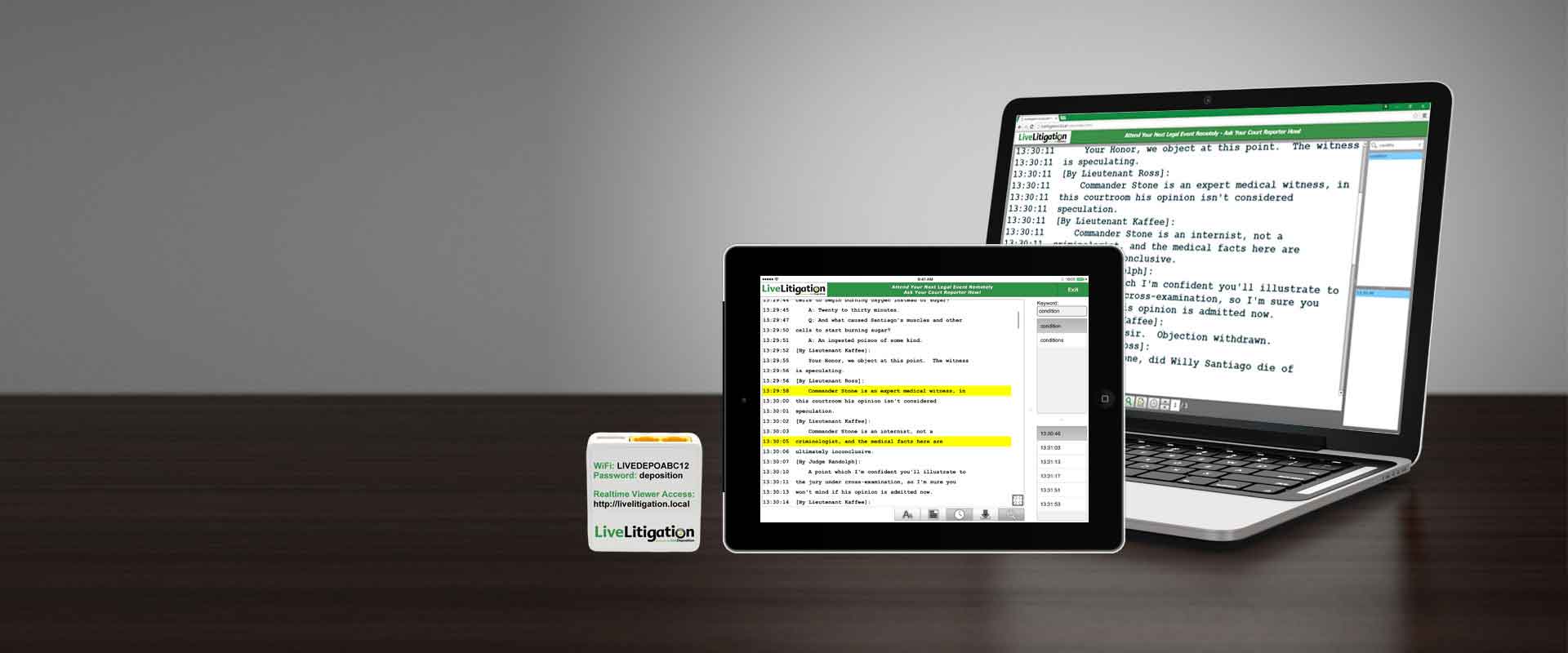 Litigation Software – All-in-one Local & Remote Solutions | LiveLitigation